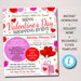 EDITABLE Valentine's Day Shopping Flyer, Boutique Show Invitation, Men ...
