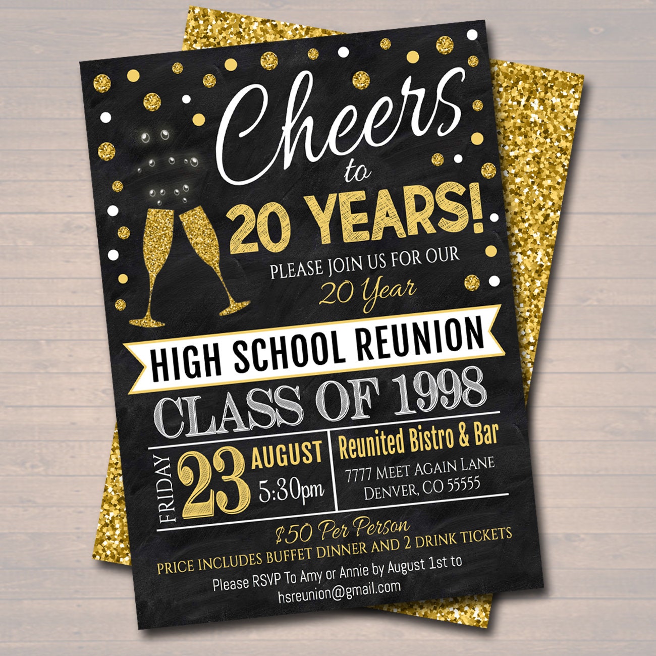 School Friends Get Together Invitation Wording