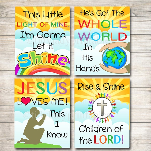 Sunday School Decor - Etsy