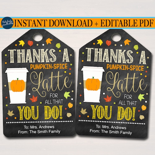 EDITABLE Donut Appreciation Gift Tags Staff Teacher Volunteer - Etsy