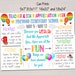 EDITABLE Teacher Appreciation Week Itinerary Poster, Digital File ...