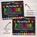 EDITABLE Template Back to School Set First Day Last Day - Etsy