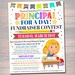 Principal for a Day Flyer: School Fundraiser Contest (printable ...