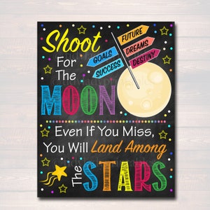 25% OFF Set of 8 Classroom Printable Posters, Inspirational Chalkboard ...