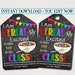 EDITABLE Cereal Classroom Printable Gift Tags, I'm Cereal-sly Excited ...