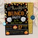 Fall Thanksgiving Bunco Party Invitation: Editable Holiday Invite - Etsy