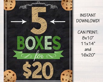 Cookie Booth Price Sign - Etsy