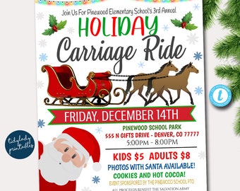Carriage Ride Invitation - Etsy