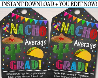 Nacho Average Grad Party - Etsy