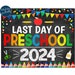 Last Day of Preschool 2024, Printable End of School Chalkboard Sign ...