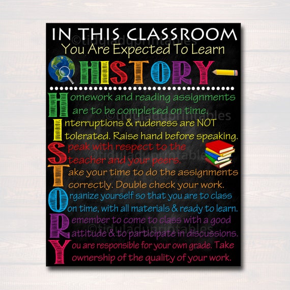 Social Studies Classroom Decorations