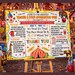 Editable Circus Theme Teacher Appreciation Week Itinerary Poster ...