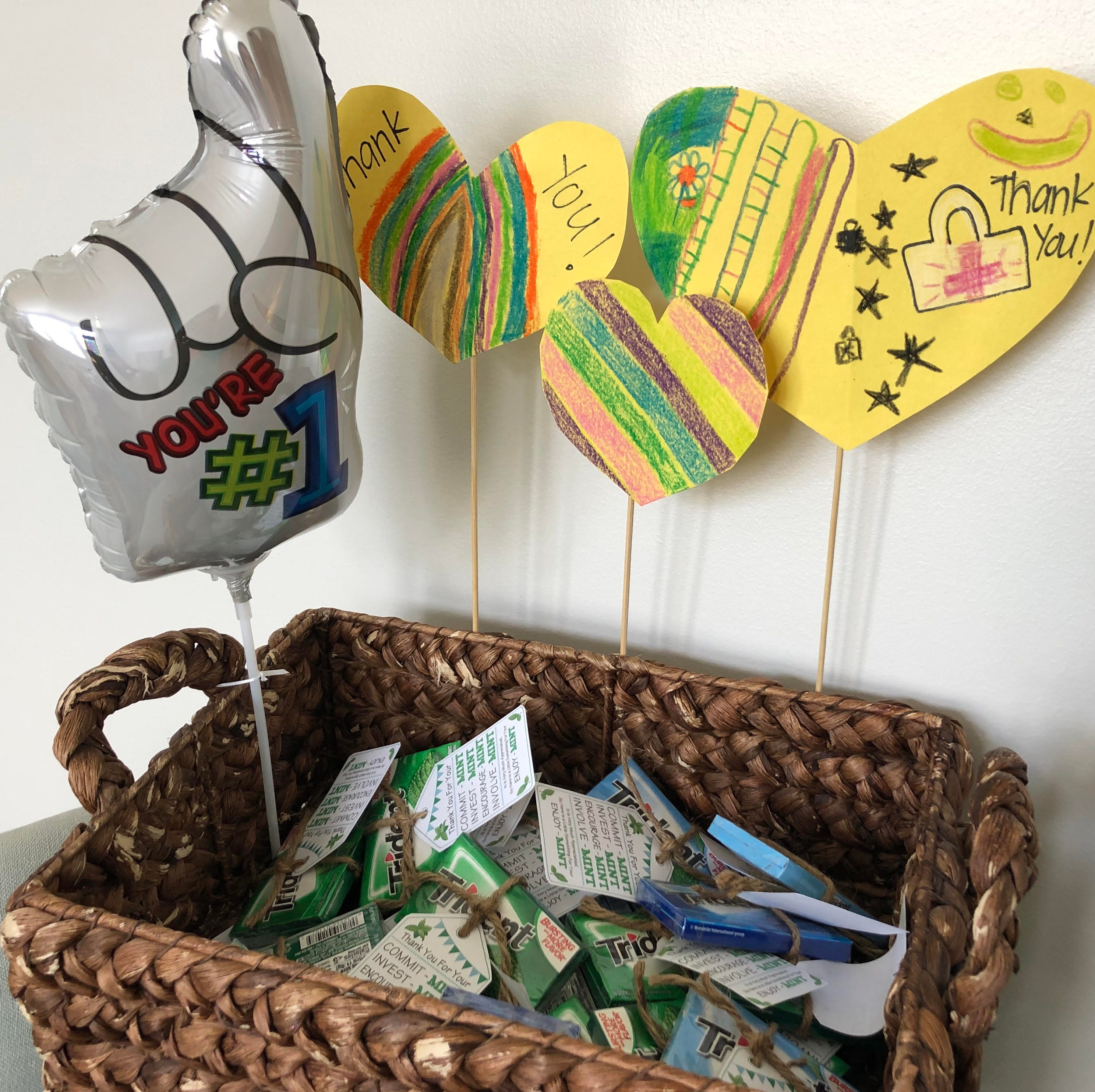 Printable Thank You Tags Volunteer Mint Labels Printable - Etsy