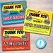 EDITABLE Superhero Favor Tags, Digital Files, Super Hero Star Themed ...