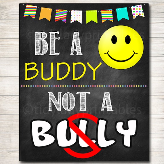 Anti Bully Poster Pack Classroom Decor Counselor Office | Etsy