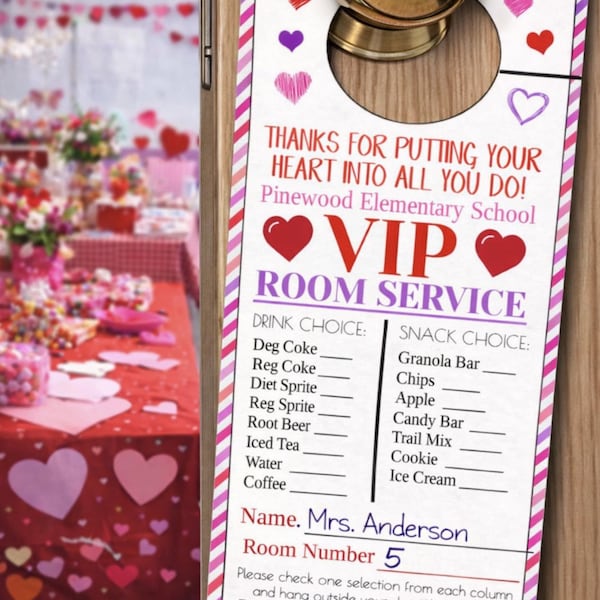 Teacher Room Service - Etsy
