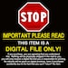 Classroom Rules Poster: Notice to Students, No Excuses (digital ...