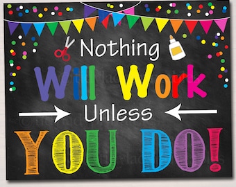 Nothing Will Work | Etsy