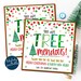 Christmas Appreciation Gift Tags: 'tree-mendous' Editable Thank You ...