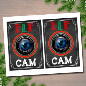 Elf Surveillance, House is Under Elf Surveillance, Kids Christmas Decor ...