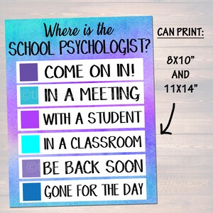 Counseling Office Confidentiality Poster and Where is the - Etsy