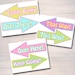 Easter Egg Hunt Sign Kit, Printable Egg Hunt Arrows, Easter Party Sign ...