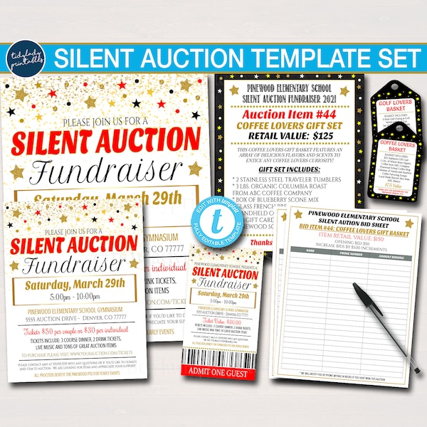 Auction Ticket - Etsy