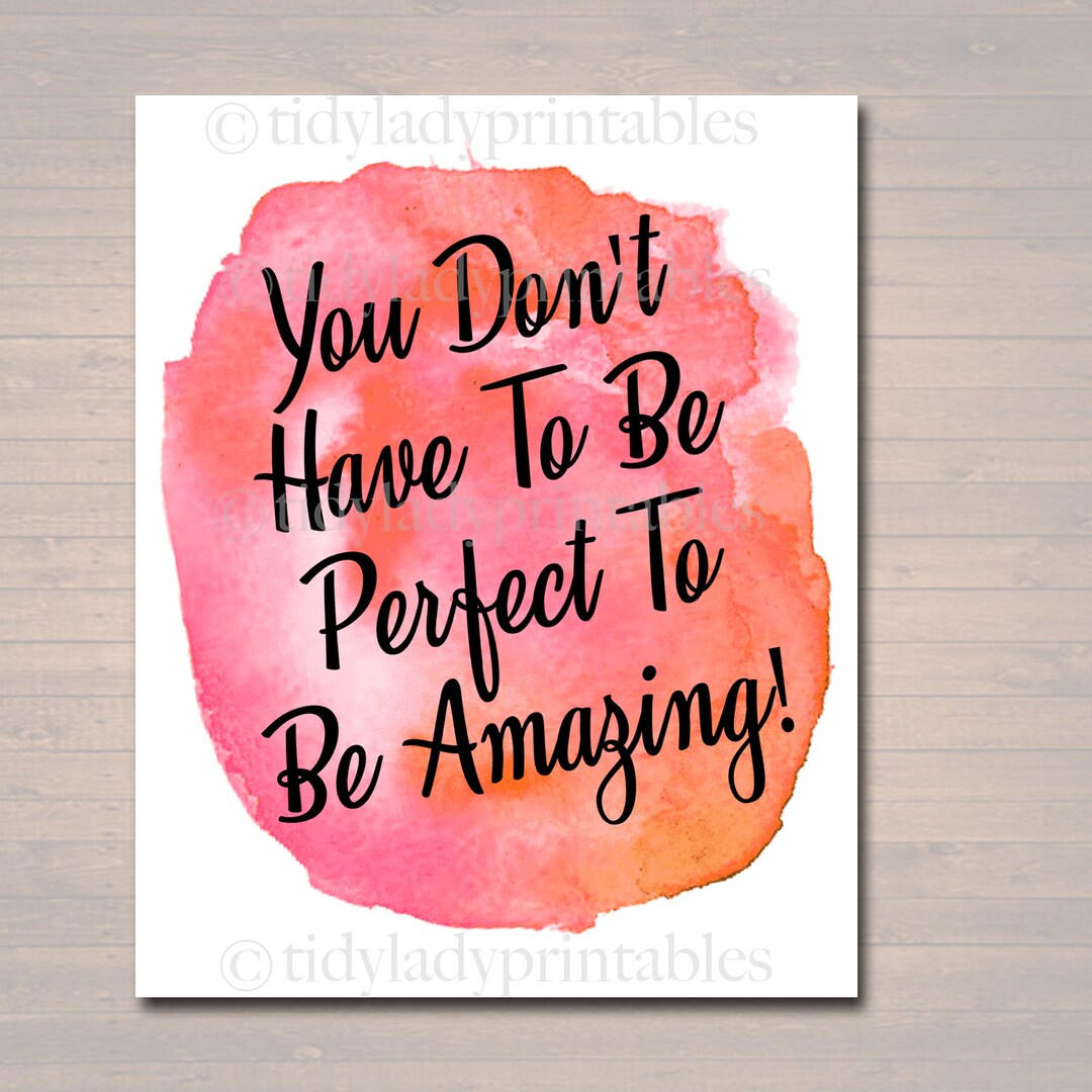 Inspirational Watercolor Printable Poster, School Counselor Teacher ...