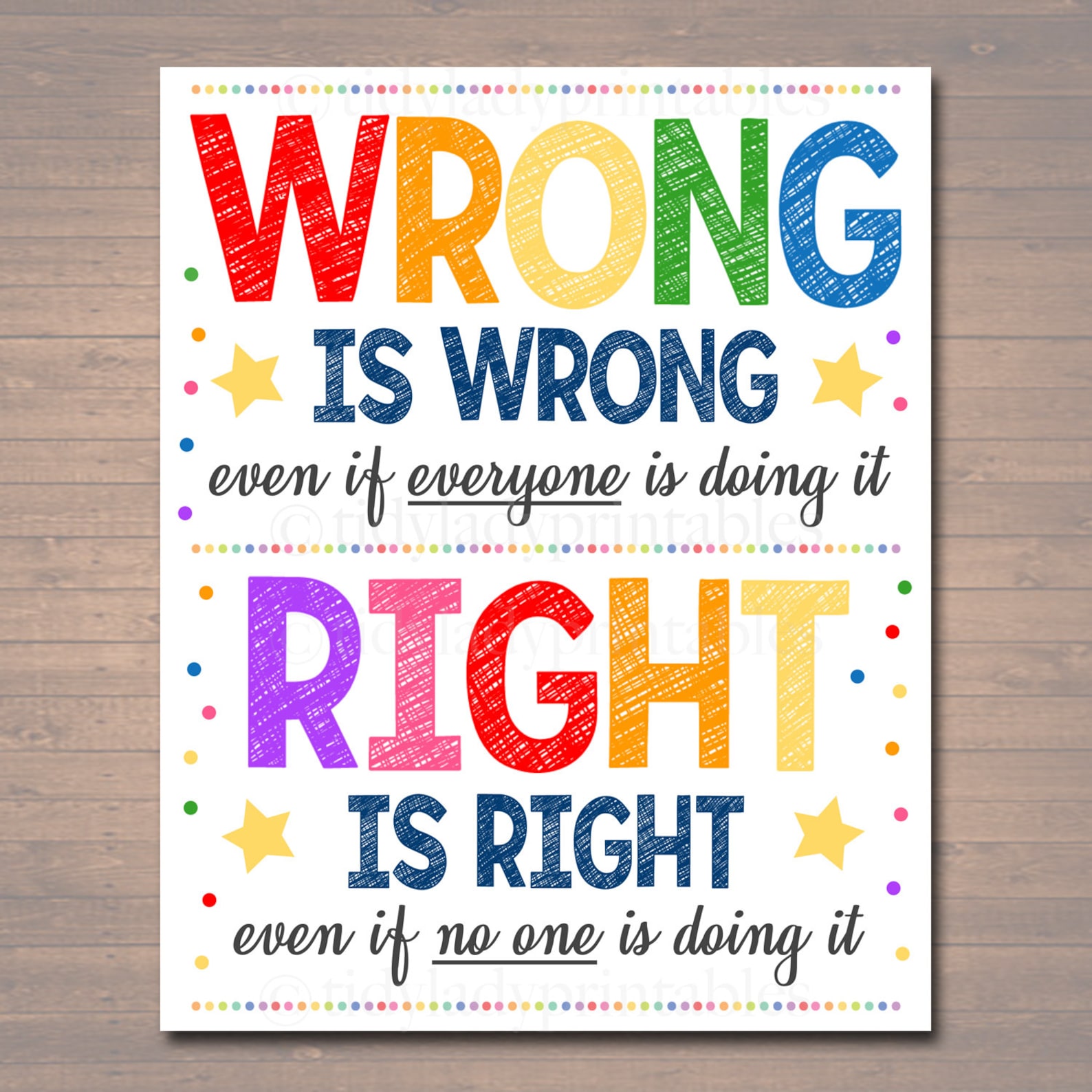 Classroom Decor Consequences Poster Inspirational Art - Etsy