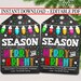 Christmas Gift Tags, Tis the Season to Be Merry and Bright Printable ...