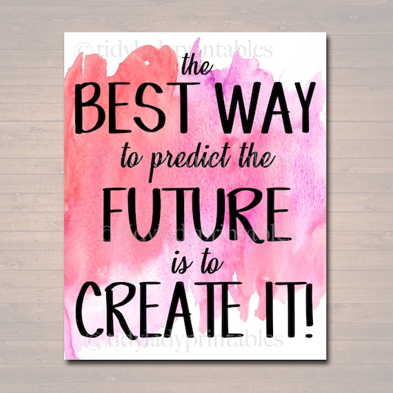 Inspirational Watercolor Printable Poster, School Counselor Teacher ...