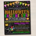 EDITABLE Halloween Costume Swap Flyer, Kids Costume Drive Fundraiser ...