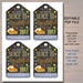 Thanksgiving Gift Tags, Grateful for You Pumpkin Pie Label, Fall Staff ...