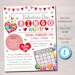 EDITABLE Valentine's Day Bingo Night Flyer, Printable PTA, PTO School ...