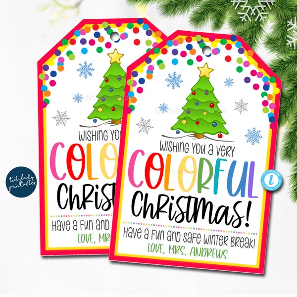 Colorful Christmas - Etsy