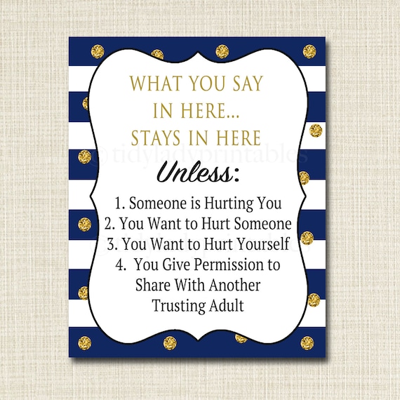 Professional Confidentiality Poster, Counselor Office Decor, Therapist ...