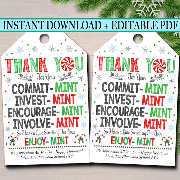 Thank You for Your Commit Mint - Etsy