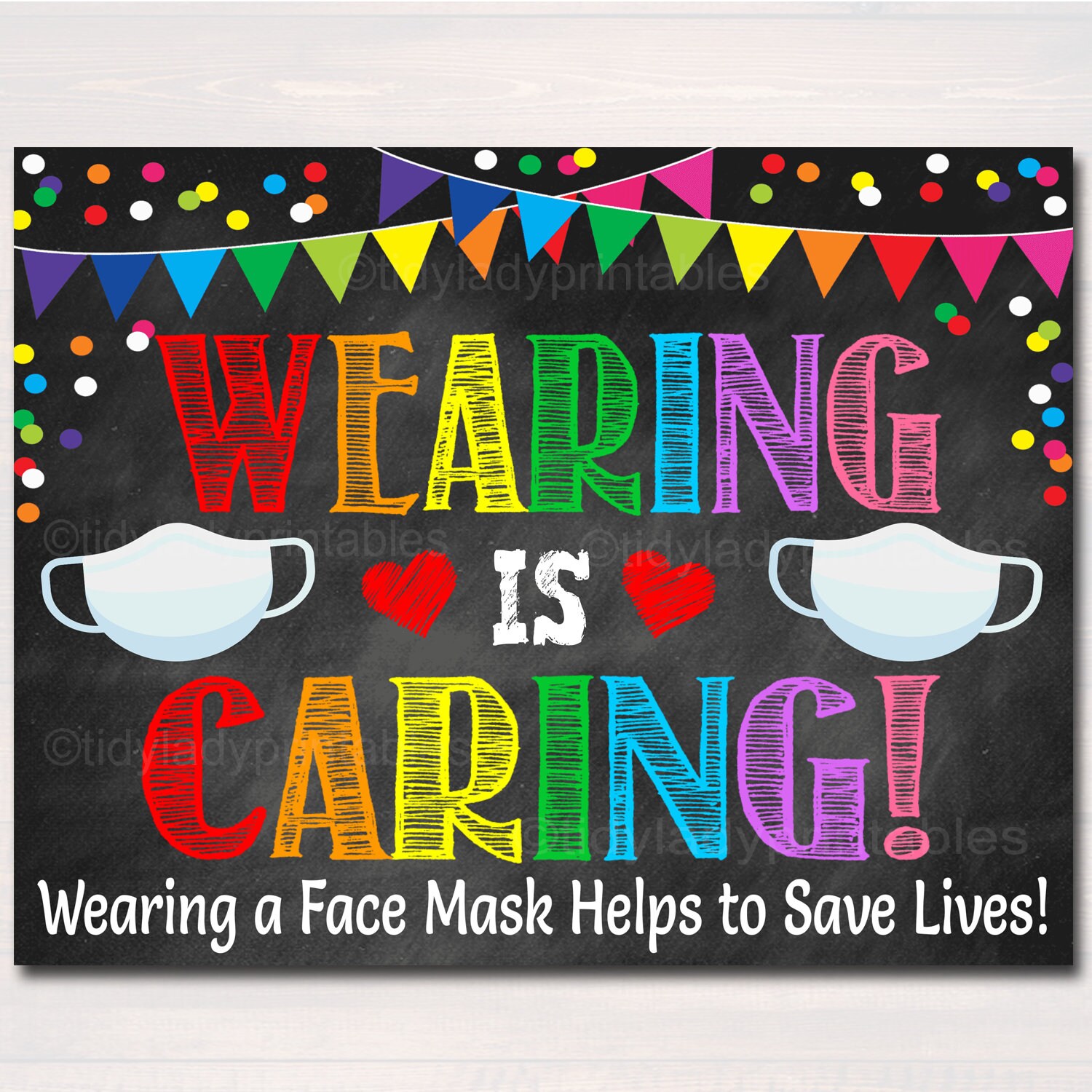 Classroom Face Mask Sign School Face Mask Sign Please Wear A Mask Sign ...