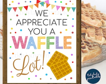 We Thank You a Waffle Lot - Etsy