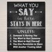 Counseling Office Confidentiality Poster, Counselor Office Decor ...