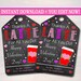 EDITABLE Valentine's Day Coffee Gift Tags, Staff Teacher Volunteer ...