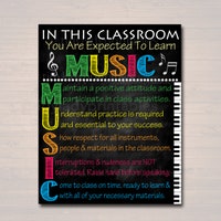 Music Classroom - Etsy