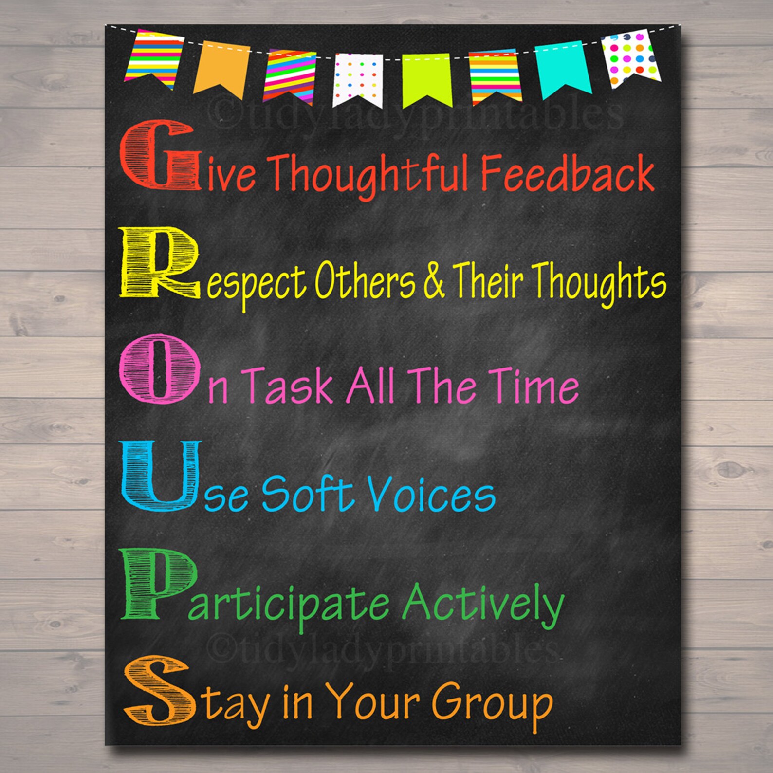 GROUPS Classroom Poster Classroom Decor Classroom - Etsy