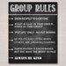 Counseling Office Confidentiality Poster and Group Rules Sign, School ...
