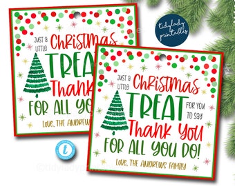 Sweet Treat Gift Tags - Etsy