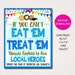Cookie Booth Sign If You Can't Eat 'em Treat 'em - Etsy