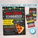 EDITABLE Pizza Dinner Fundraiser Flyer Ticket Set Pto Pta | Etsy