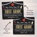 EDITABLE Template Back to School Set, First Day Last Day School Photo ...