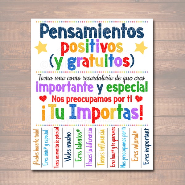 Positive Classroom Posters - Etsy