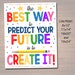 Create Your Future Poster: Motivational Classroom Art (digital Download ...